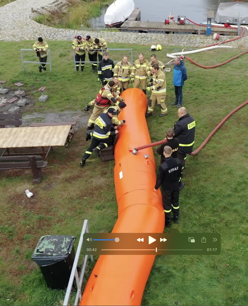 BOUDIN ANTI-INONDATION GONFLABLE A L’EAU - Boudins de 30 M